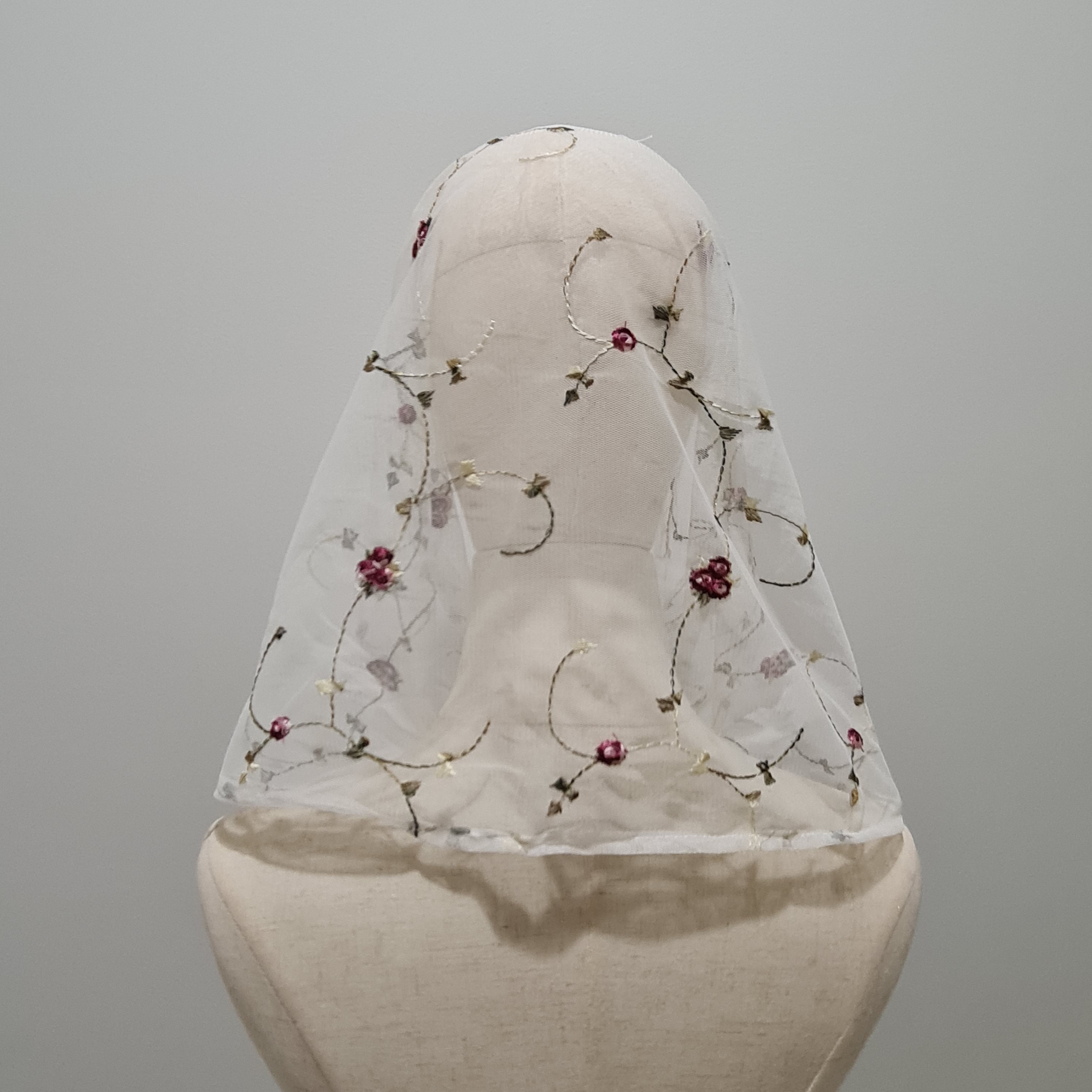 St. Mary Magdalene Kids Infinity Veil for Catholic Mass | Ivory (w ...