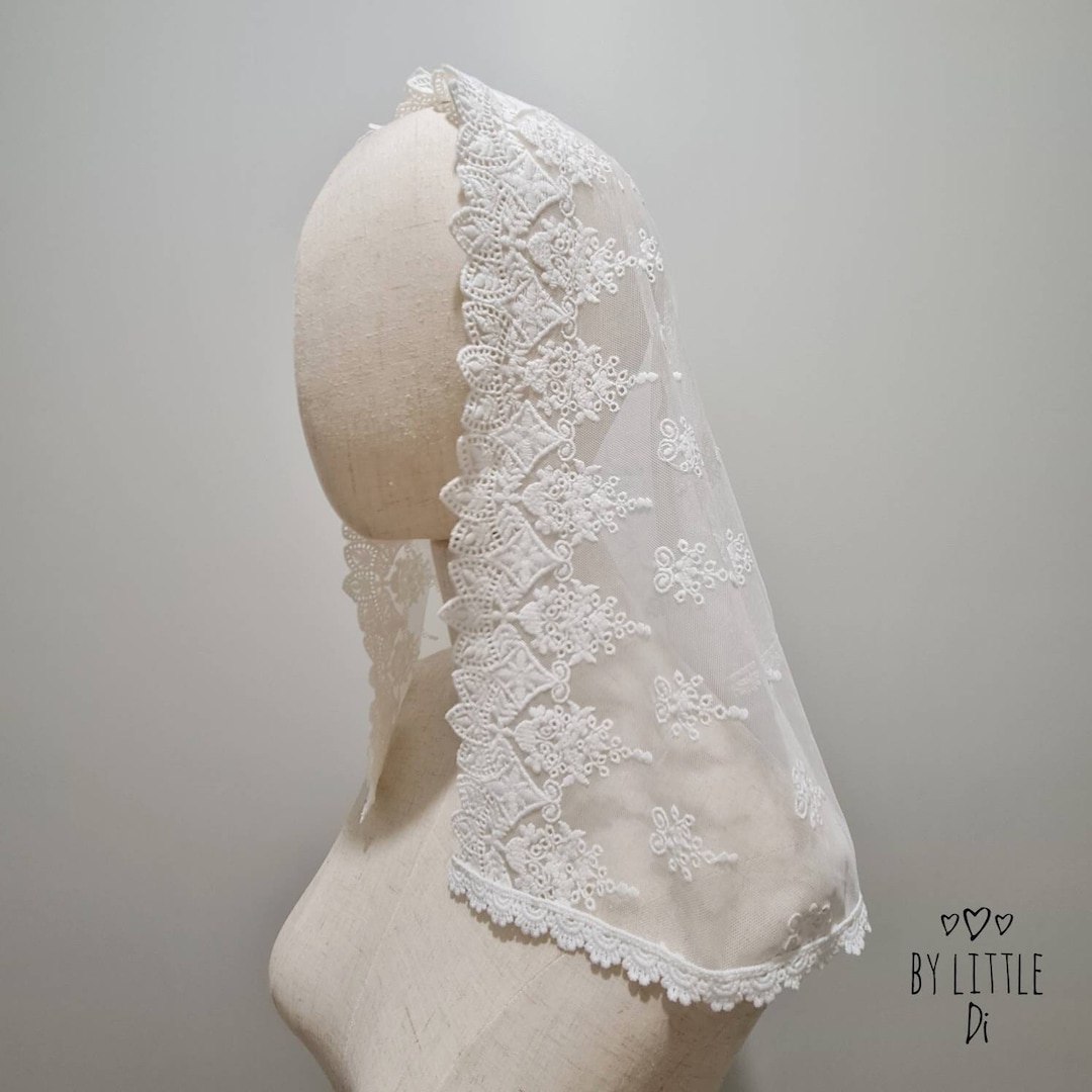St. Agnes Kids Girls Veils | Latin Mass Veils for Girls | First Holy ...