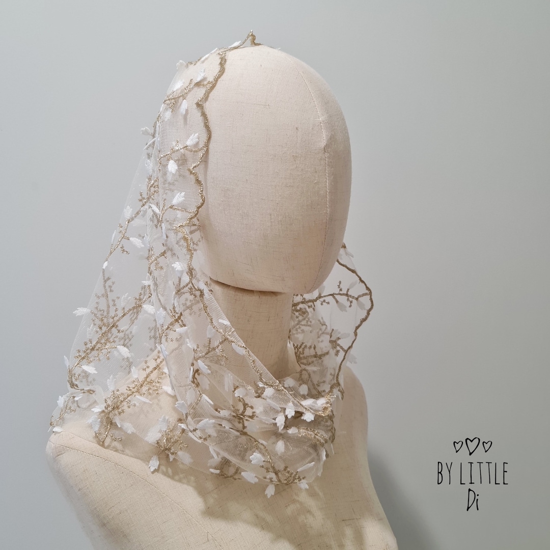 Queen of Angels Infinity Latin Mass Veil for Girls | First Holy ...