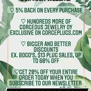 0g-1 Gold Sucker for You Pastel Glitter Heart Lollipop Earrings Gauges ...