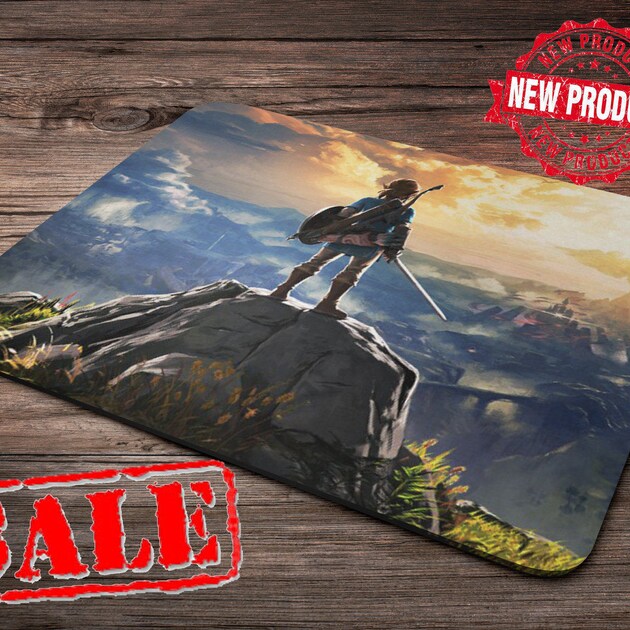 Legend Of Zelda Breath Of The Wild Mouse Pad Table Mat Office Decor ...