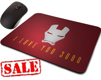 Iron Man Mousepad | Etsy