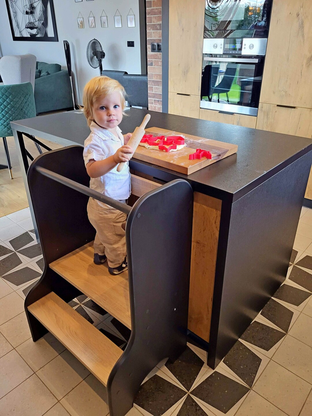 Twin Tower for Kids , Helper Tower, for Siblings - Double, 60 Cm ...