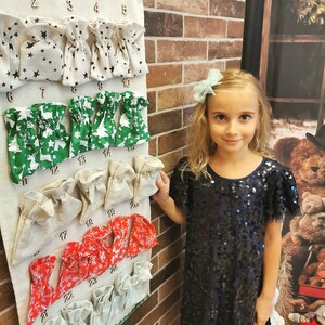 Christmas Advent Calendar,personalized Fabric Advent Calendar ...