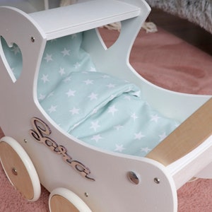 Custom Doll Stroller,toddler Walker, Wooden Stroller,baby Photo Prop ...