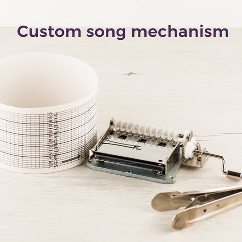 DIY Music Box With Custom Song. Make Your Own Song Paper - Etsy