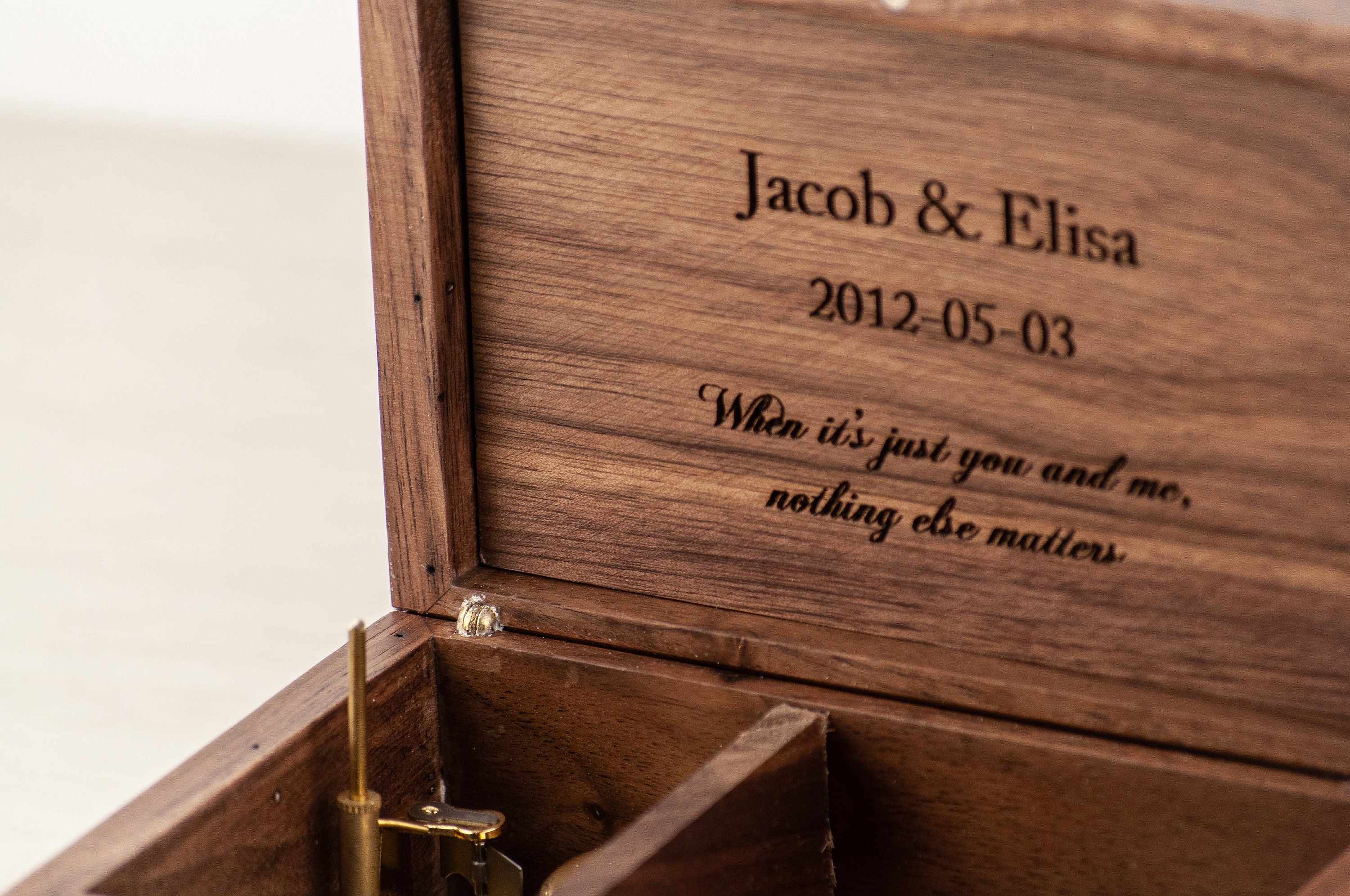 Deluxe Custom Music Box With Your Own Design and Melody - Etsy