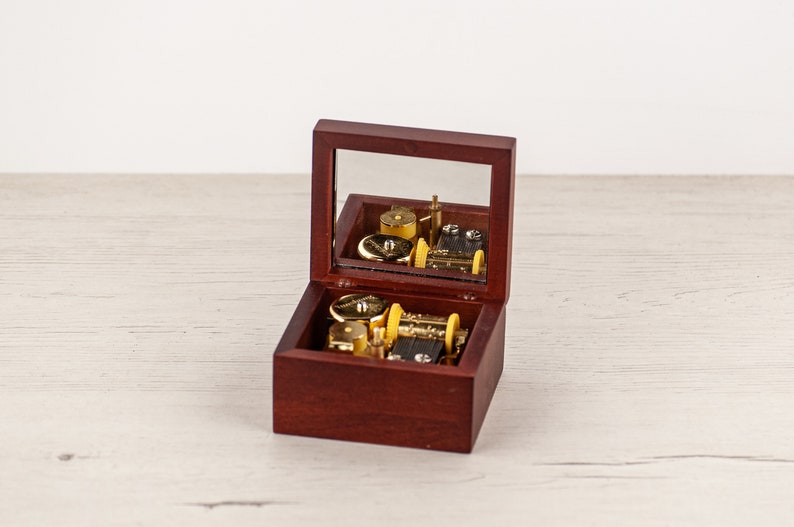 Custom Music Box With Heart Fine Engraved Music Box 60 - Etsy