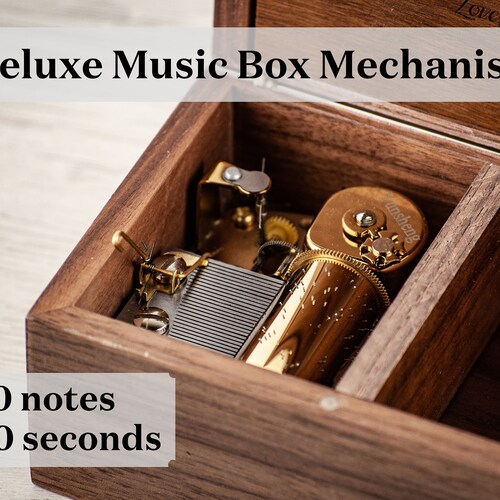 Wind up Music Box Mechanism Automatic Golden 18 Notes - Etsy
