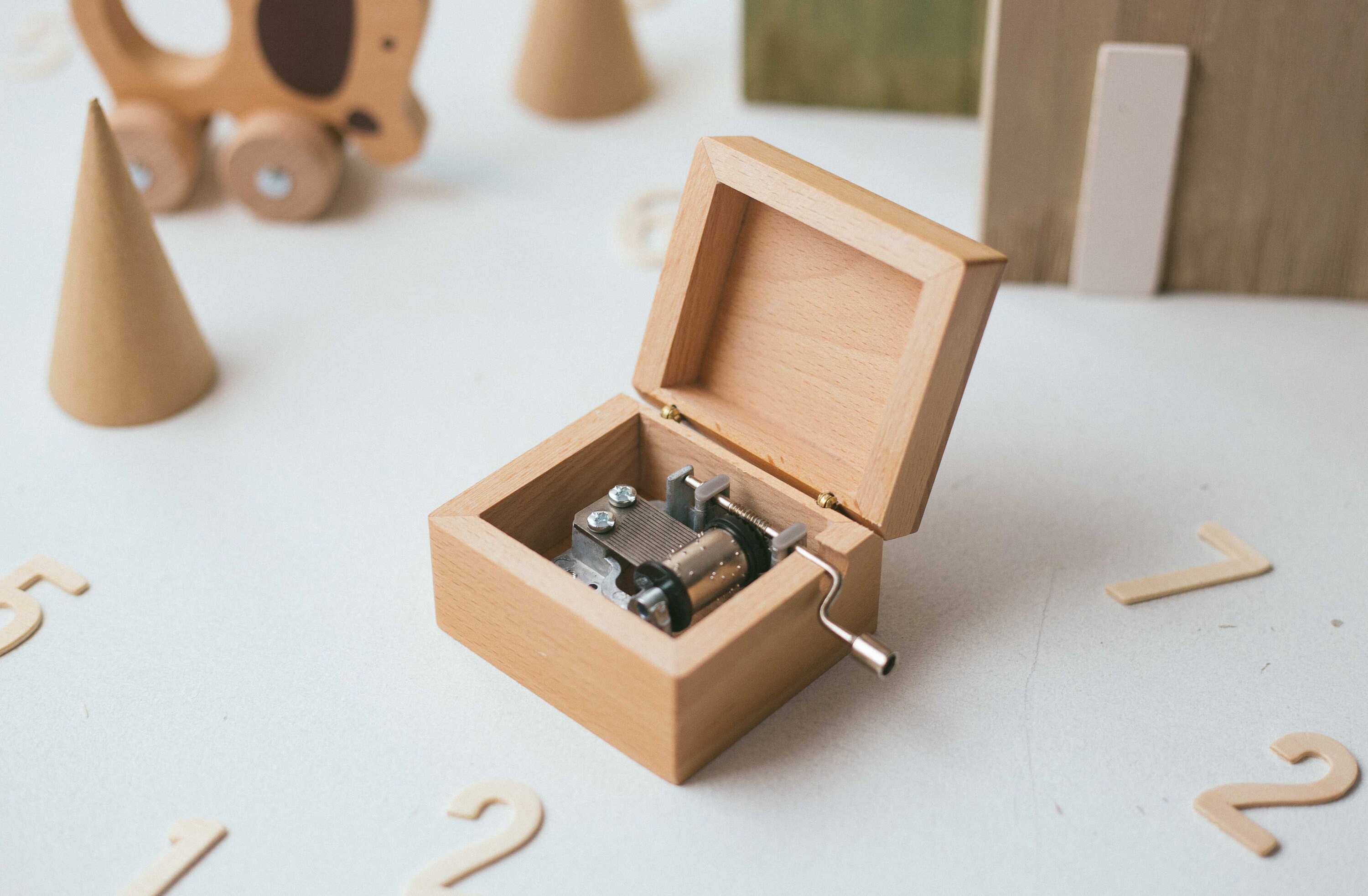 Personalized Music box with a name formed by stars Unique | Etsy