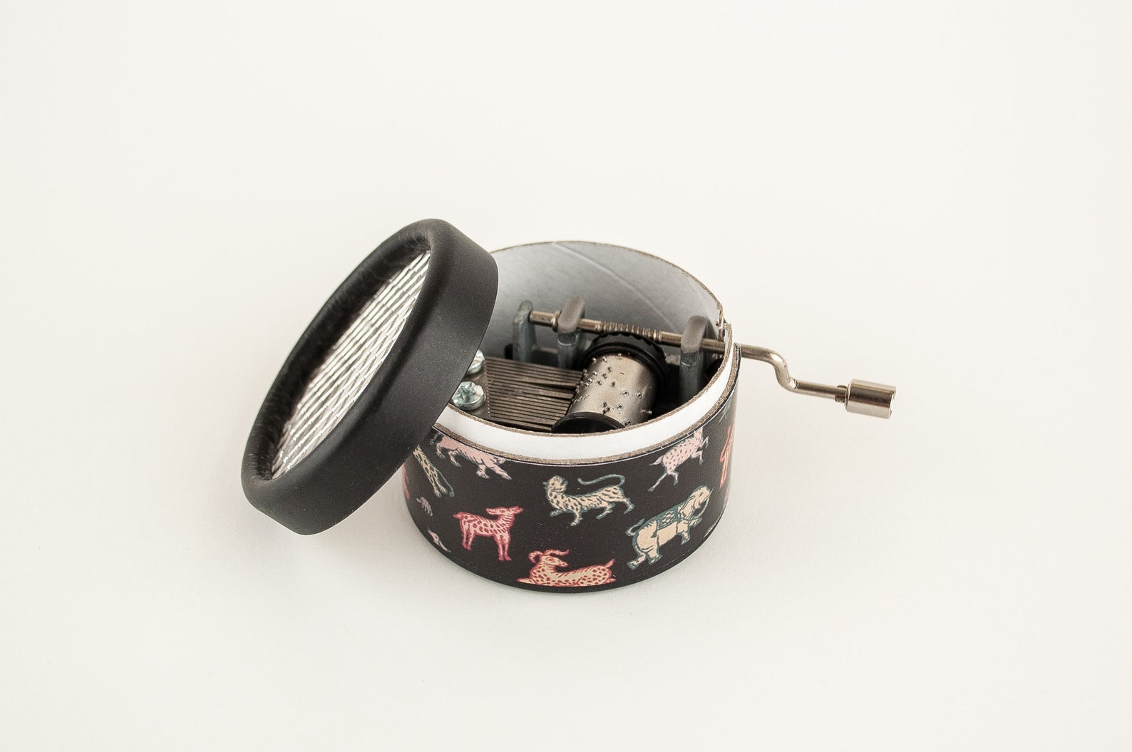 Vintage Music Box With Animal Art. Wild Animals Printed Box: - Etsy