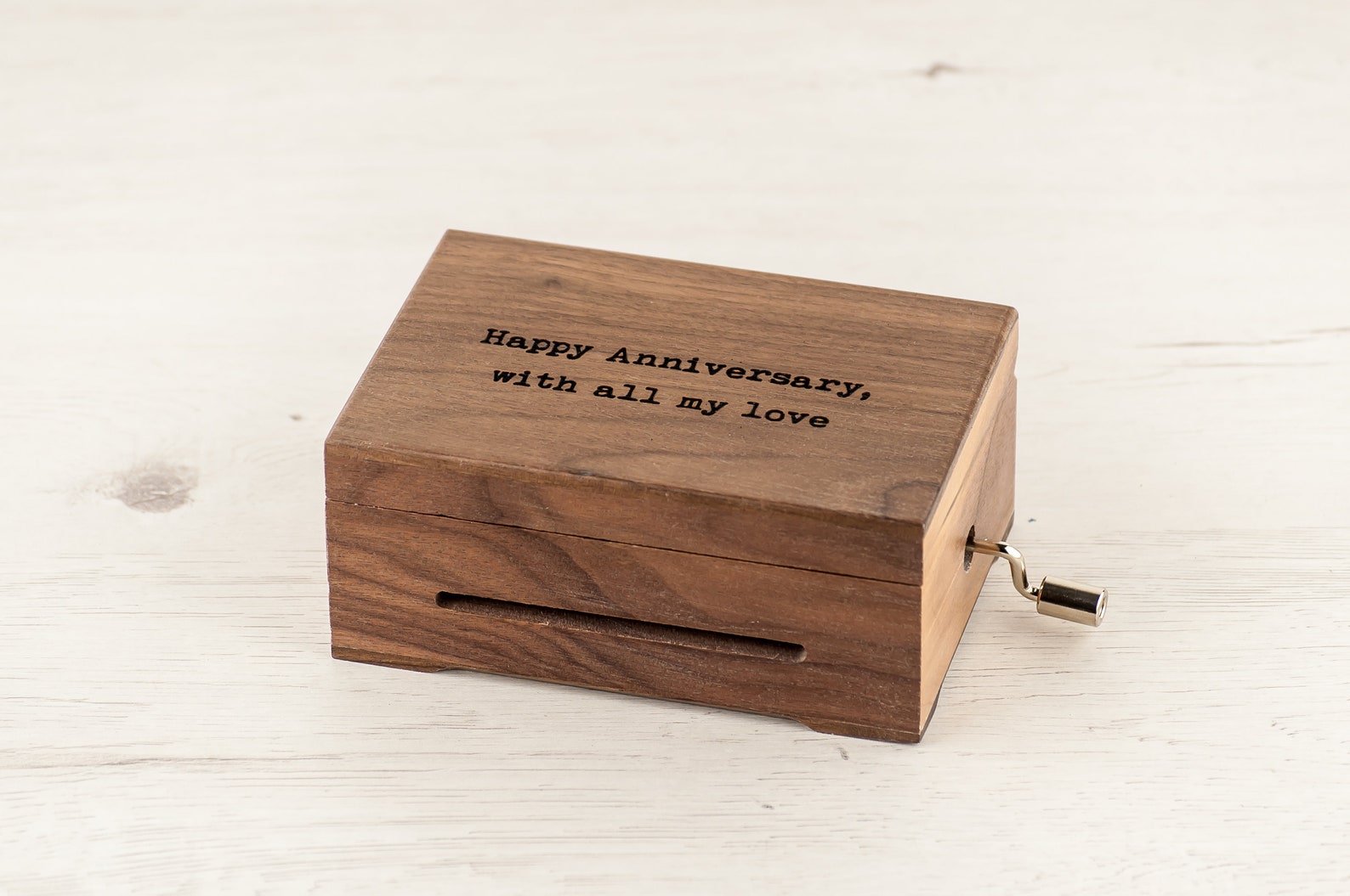 Custom Song & Laser Engraved Music Box Personalized Engraved - Etsy