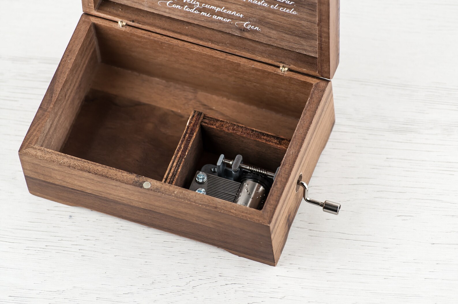 Wooden Music Box Fly Me to the Moon and Back Wooden Storage | Etsy