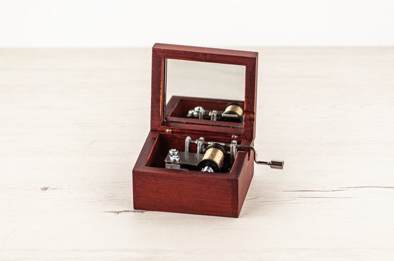 Custom Music Box With Heart Fine Engraved Music Box 60 - Etsy