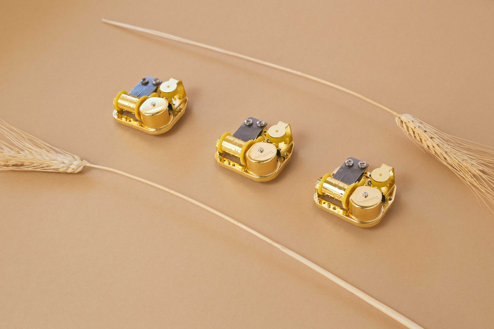 Wind up Music Box Mechanism | Automatic Golden 18 Notes Movement ...