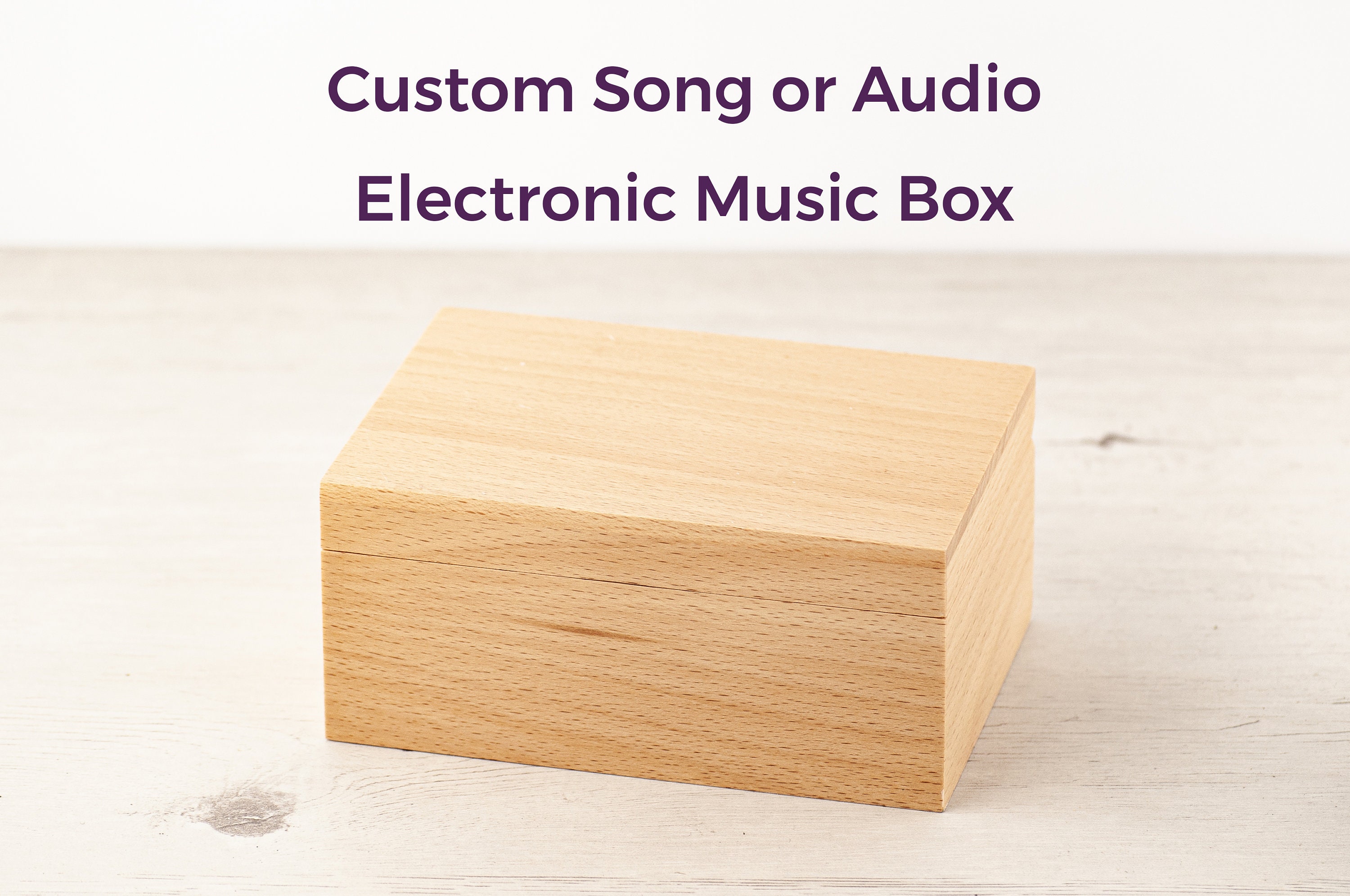 Custom Melody Electronic Music Box up to 2 Minutes Length - Etsy UK