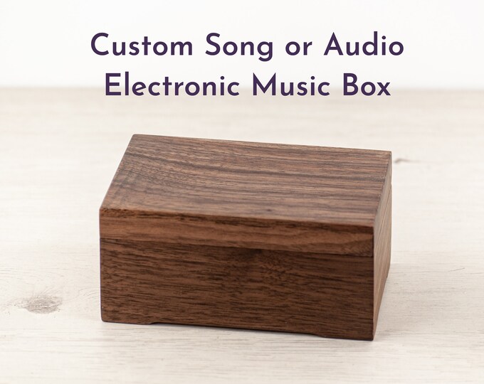 Custom Melody Electronic Music Box Any Length of the Audio - Etsy