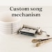 DIY Music Box With Custom Song. Make Your Own Song - Paper Strip Music ...
