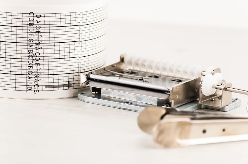DIY Music Box With Custom Song. Make Your Own Song - Paper Strip Music ...