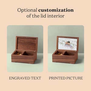 Custom Song & Laser Engraved Music Box | Personalized Engraved Design ...