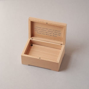 Custom Melody Electronic Music Box | up to 2 Minutes Length | Beech ...