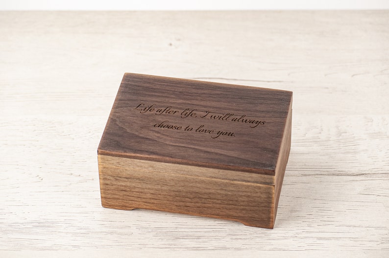 Personalized Music Box With Custom Design and Melody Natural - Etsy