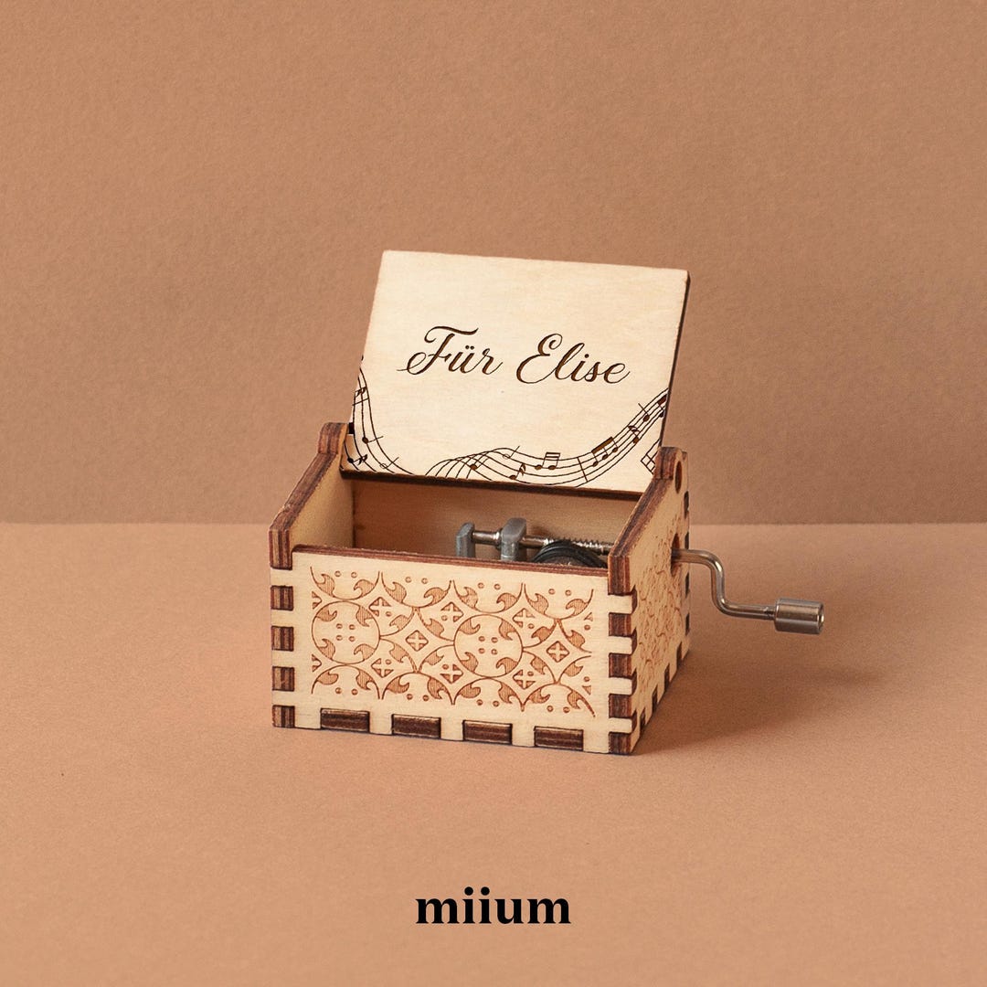 Für Elise Music Box | Beethoven Music Box | Anniversary or Best Friends ...