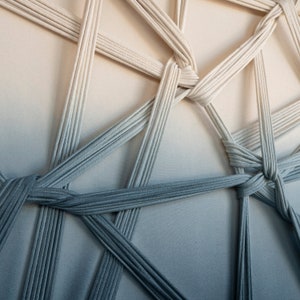 Modern Textile Artwork // ROPE ART // Handcrafted by Rianne Aarts ...