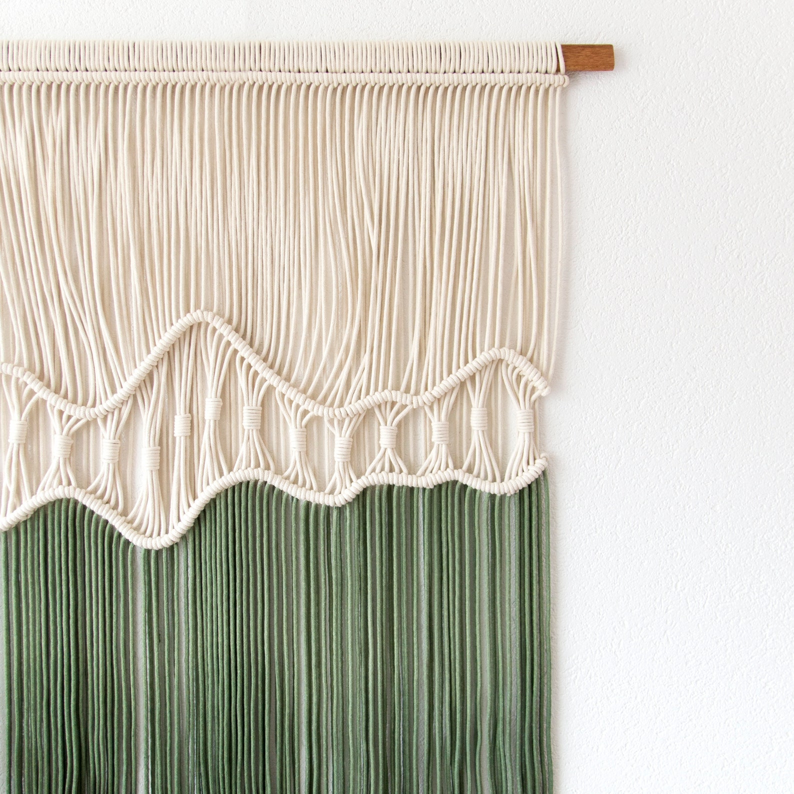 Dyed Macrame Wall Hanging Macrame Wall Art Wall Tapestry - Etsy