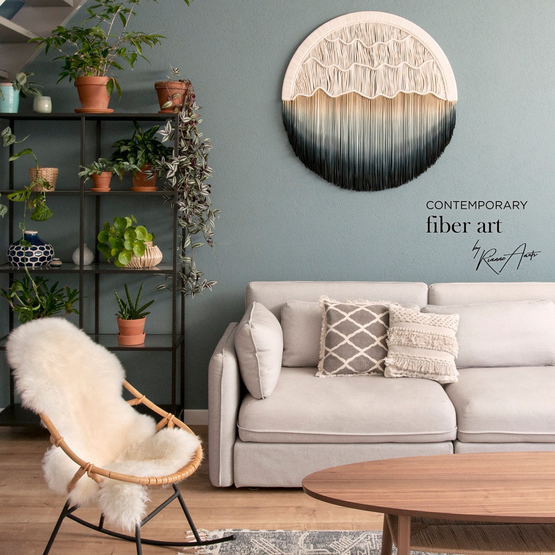 Round Macrame Wall Hanging Circle Tapestry Available in - Etsy