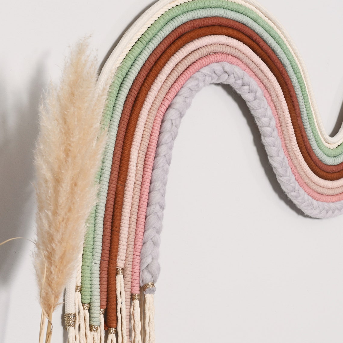 S-shape Fiber Art Wall Hanging Textile Art Tapestry - Etsy