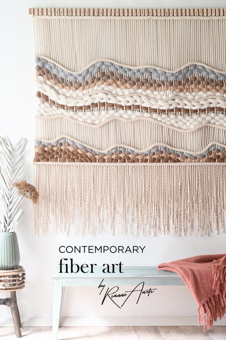 Extra Large Macrame Wall Hanging Woven Wall Art Big Fiber - Etsy