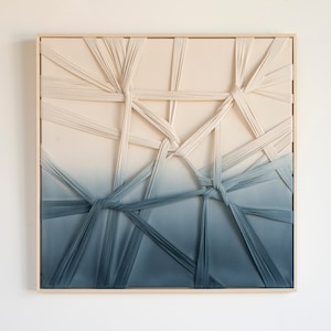 Modern Textile Artwork // ROPE ART // Handcrafted by Rianne Aarts ...