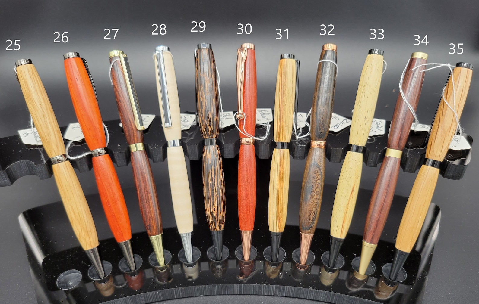 Real Wood Pens Exotic and Domestic Woods Whiskey and Wine - Etsy