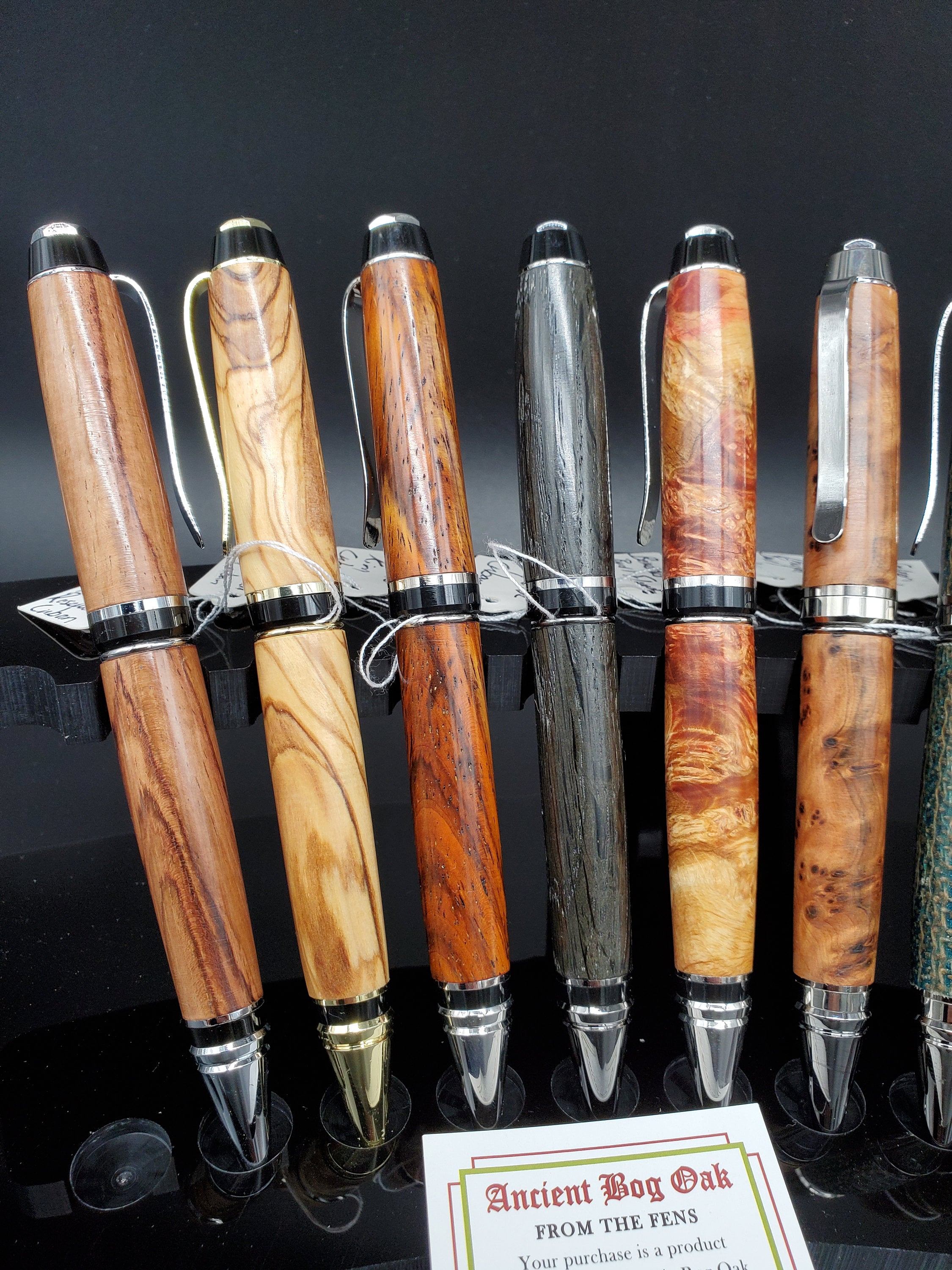 Handmade Refillable Wooden Cigar Twist Pens - Etsy