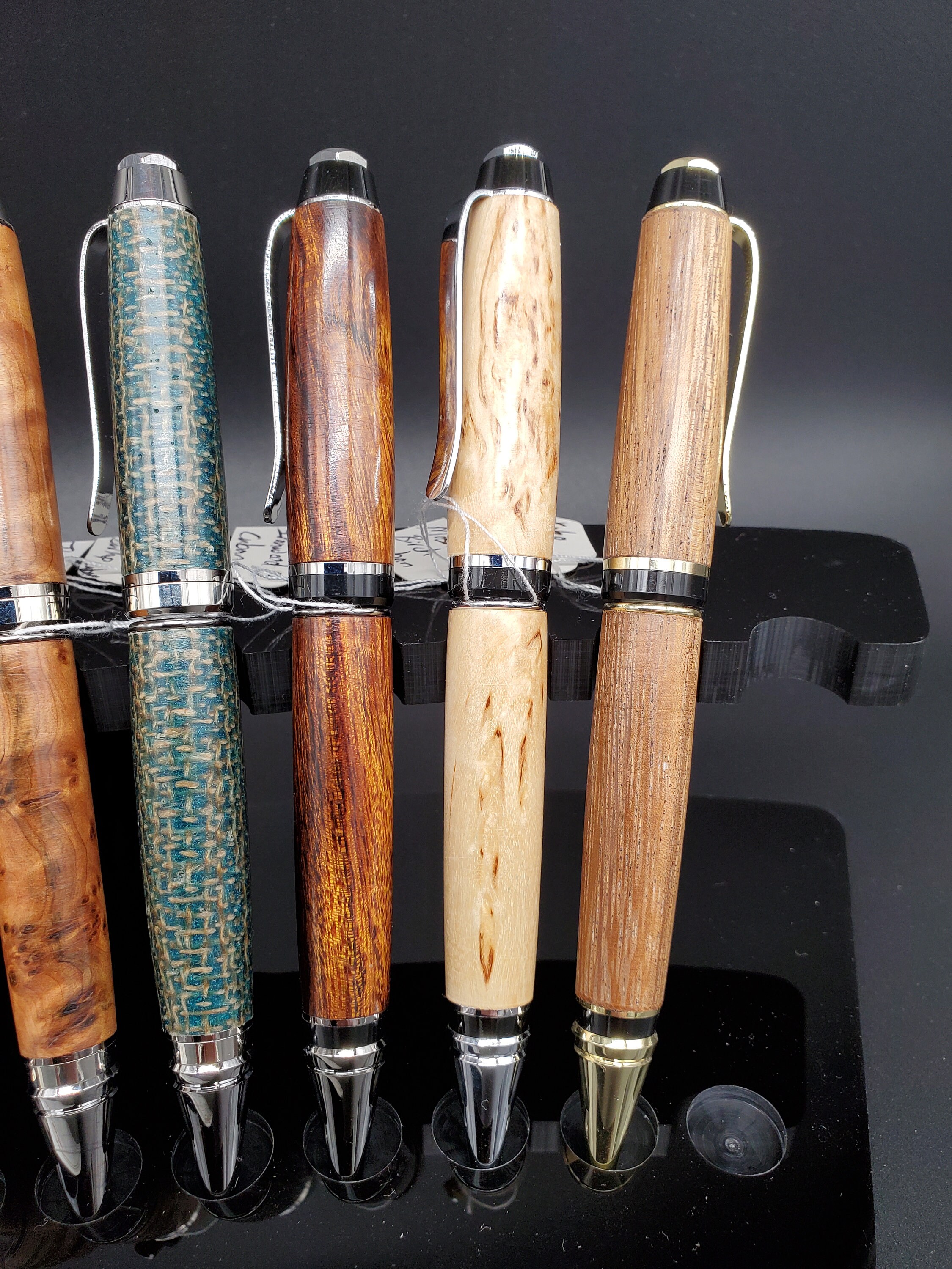Handmade Refillable Wooden Cigar Twist Pens - Etsy