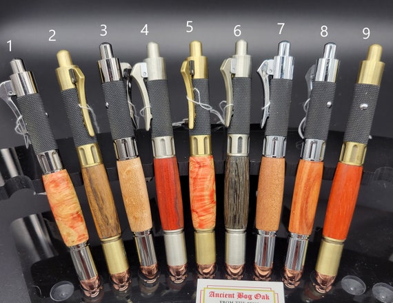 Handmade Refillable Revolver Pens From Exotic Wood | Etsy