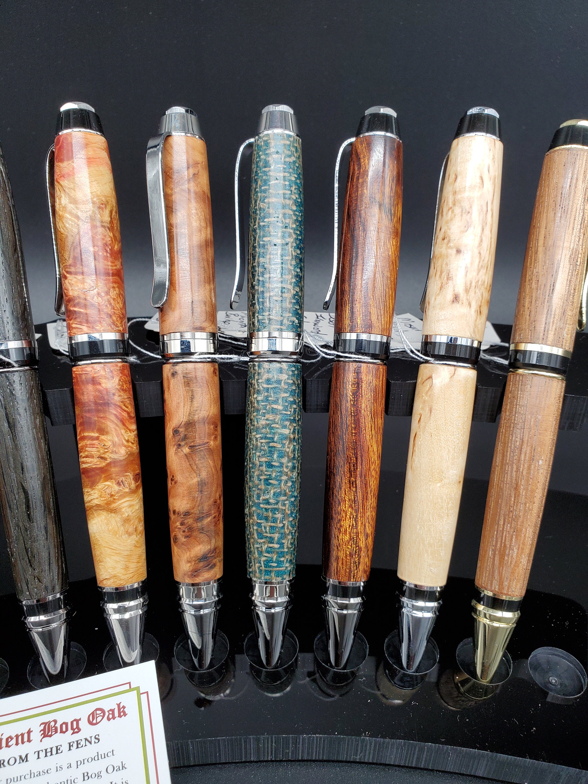 Handmade Refillable Wooden Cigar Twist Pens - Etsy