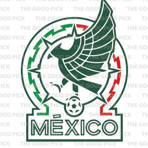 Mexico National Football Team Logo Vector/embroidery - Etsy