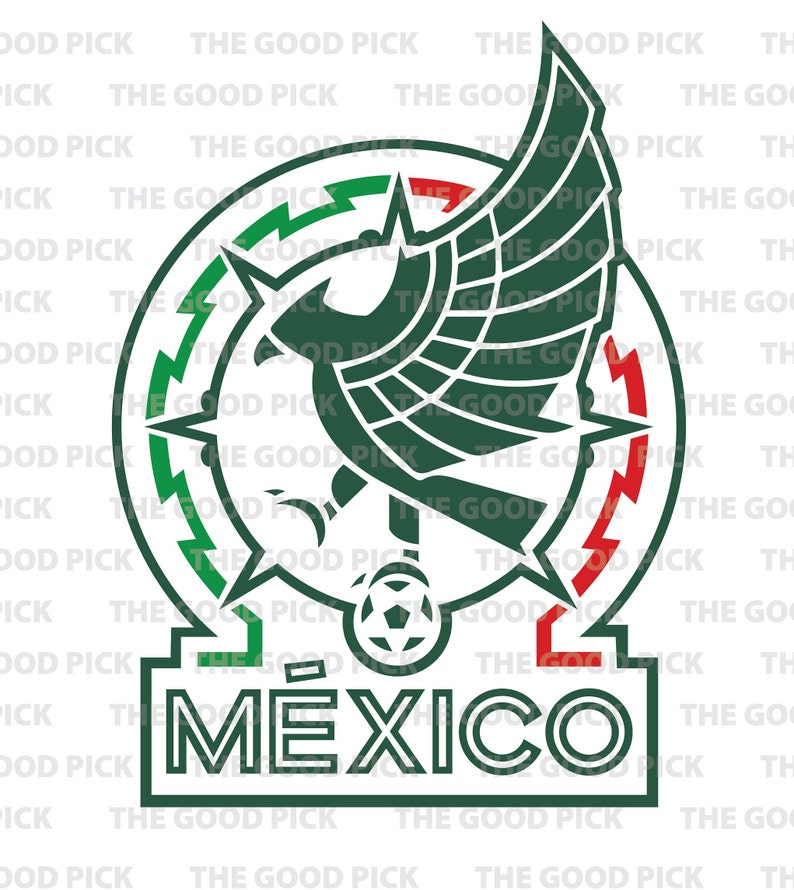 Mexico National Football Team Logo Vector/embroidery - Etsy