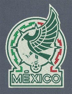 Mexico National Football Team Logo Vector/embroidery - Etsy