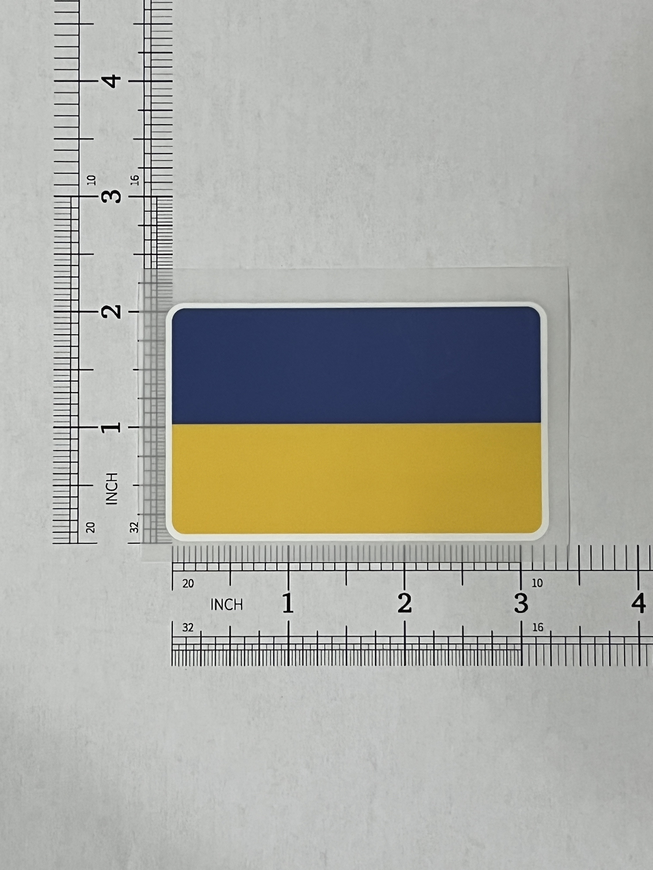 UKRAINIAN Flag Heat Transfer (pack of 5), 3.25x2 Uniform Flags, Shirts ...
