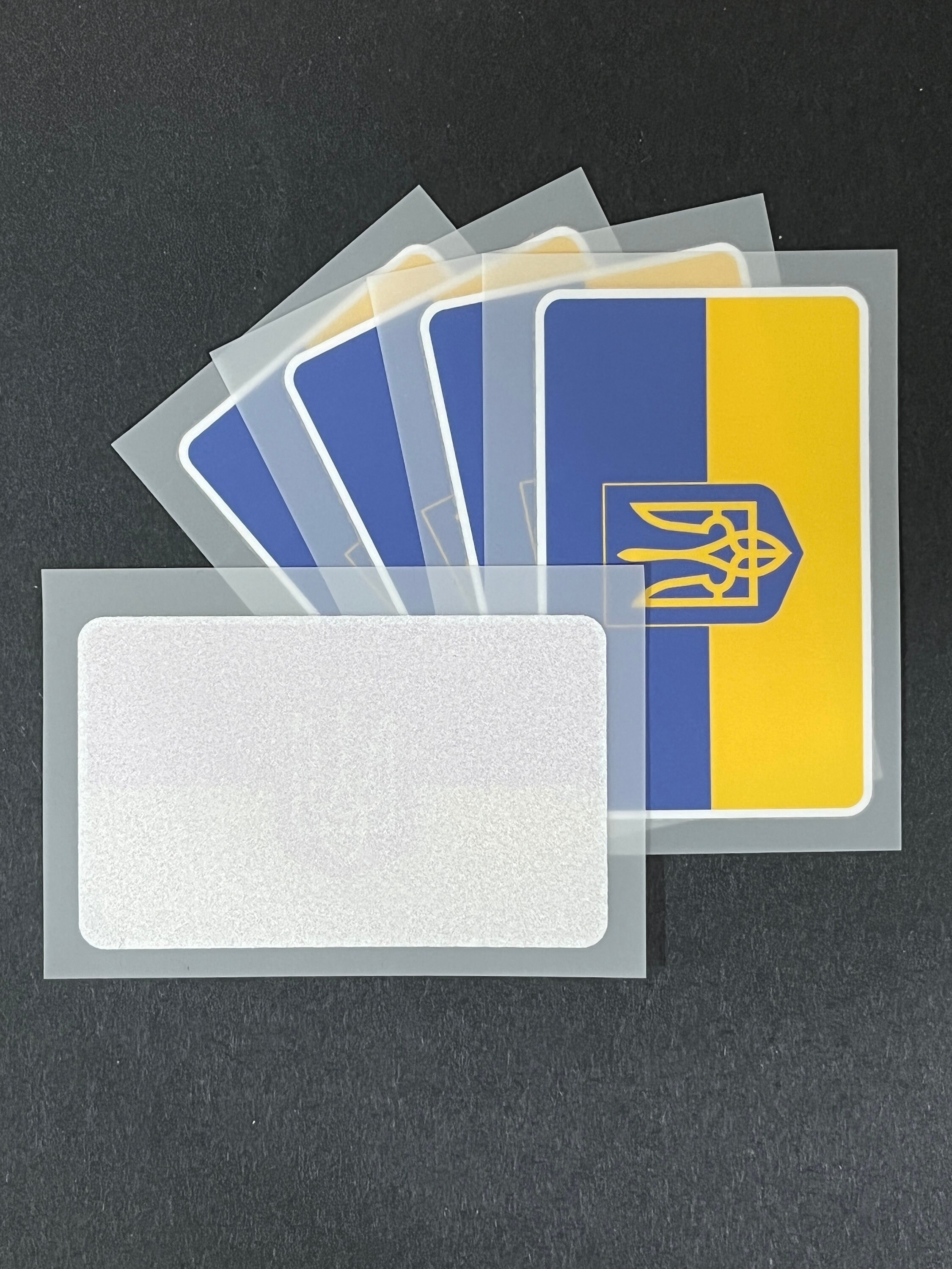 UKRAINIAN Flag Heat Transfer (pack of 5), 3.25x2 Uniform Flags, Shirts ...