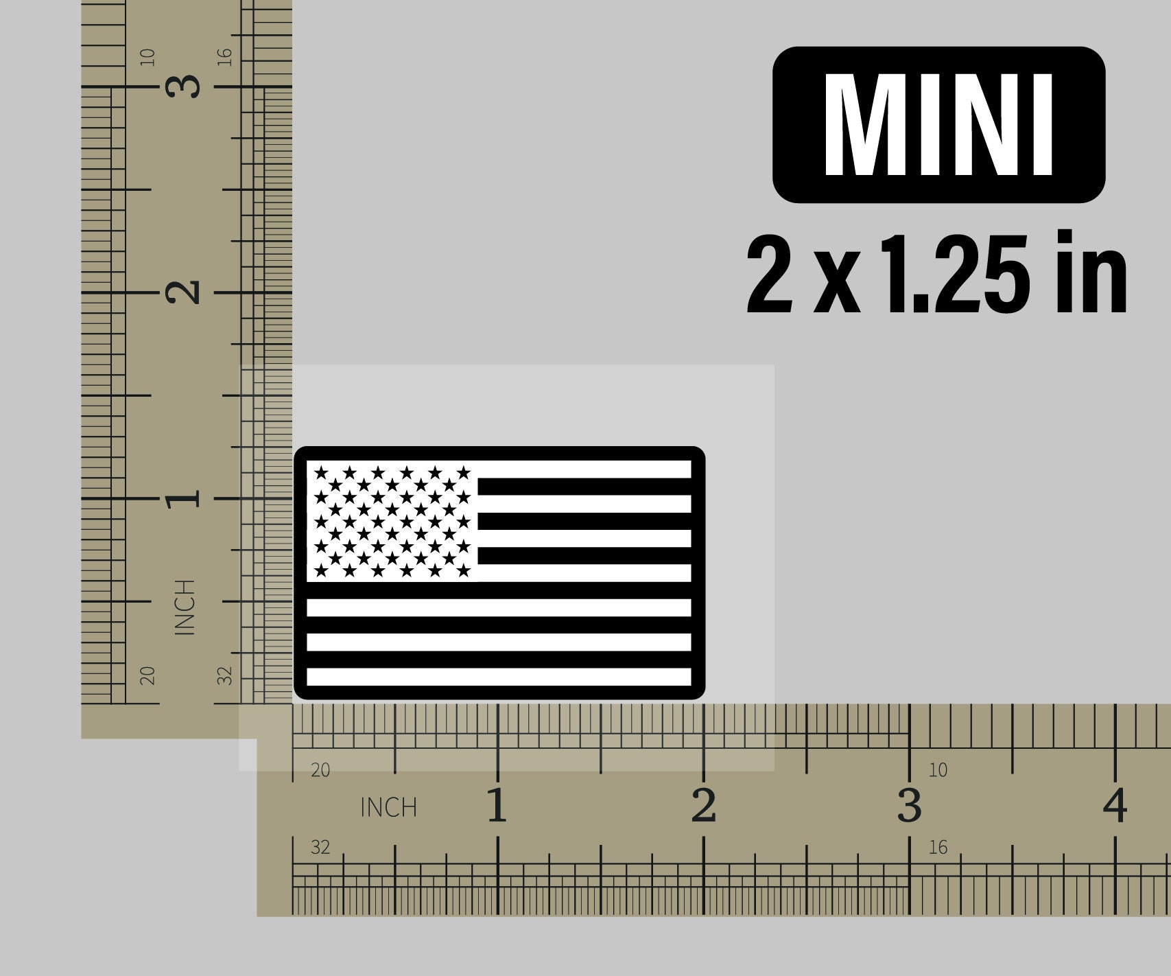 USA Flag Inverse Black Heat Transfer (pack of 5), Uniforms - Etsy