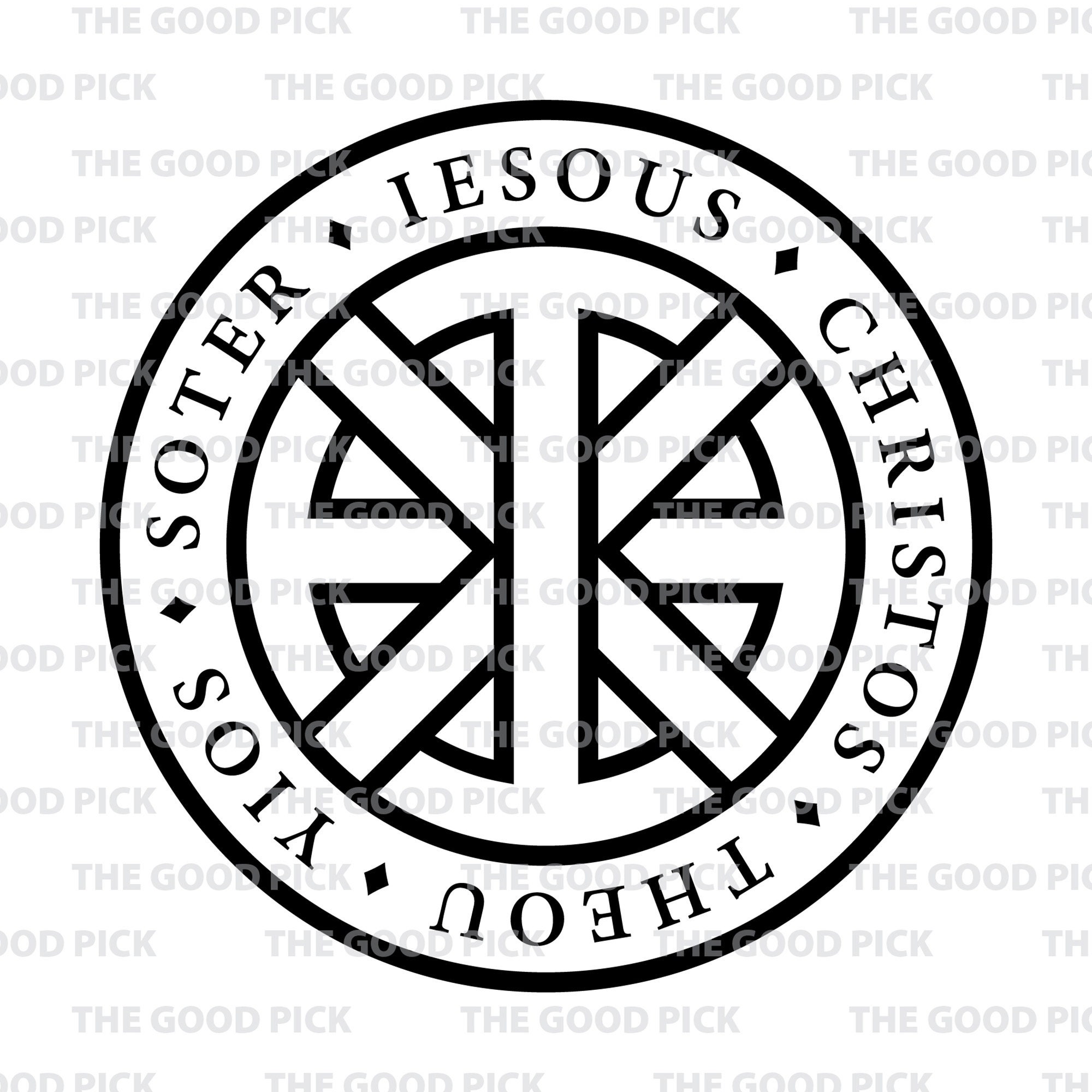 IXOYE ICTHUS Christian Logo - Etsy