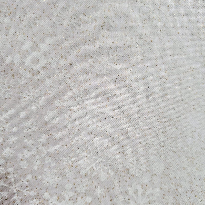 Snowflake Fabric - Etsy