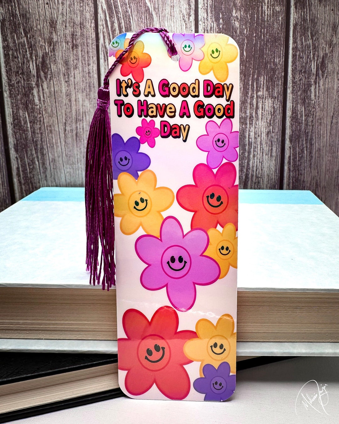 Good Day to Have A Good Day Bookmark, Holographic Bookmark, Small Gift ...