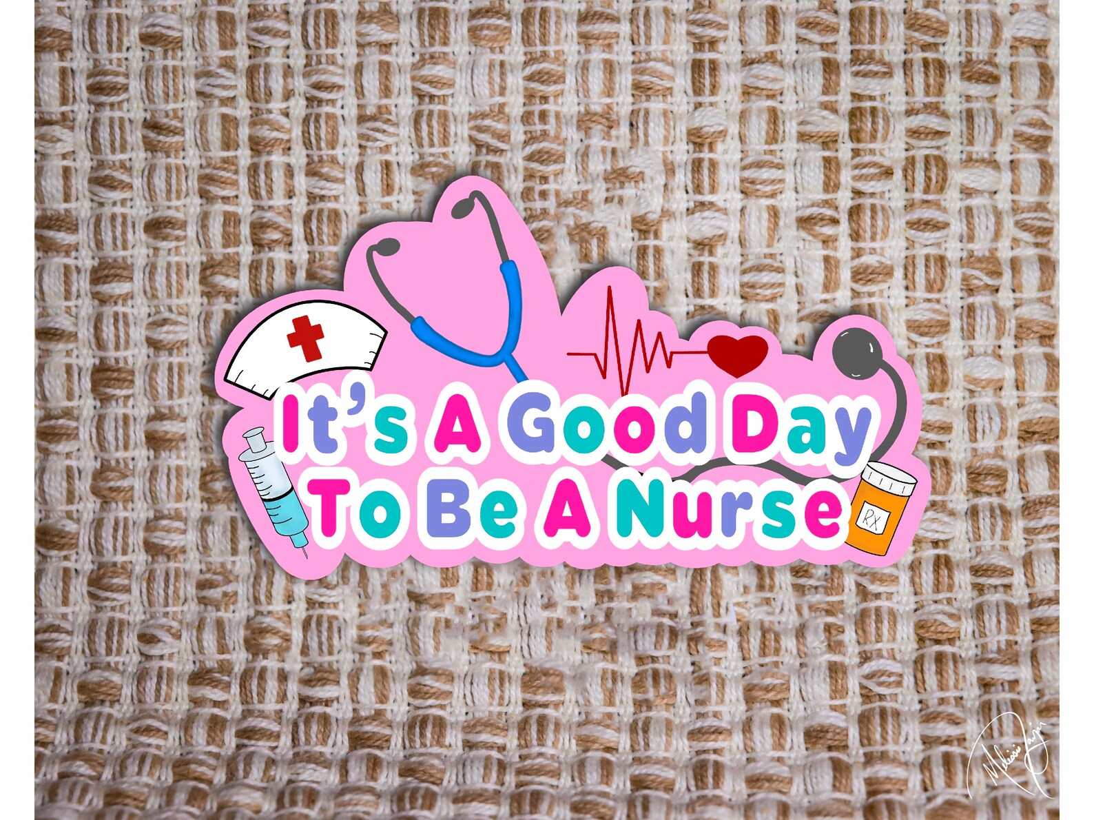 Nurse Stickers, Nursing Student, Cute Nurse Sticker, Nurse Decal ...