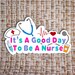 Nurse Stickers, Nursing Student, Cute Nurse Sticker, Nurse Decal ...