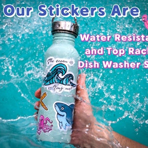 Ocean Wave Stickers, the Ocean is Calling Me Stickers, Planner Stickers ...